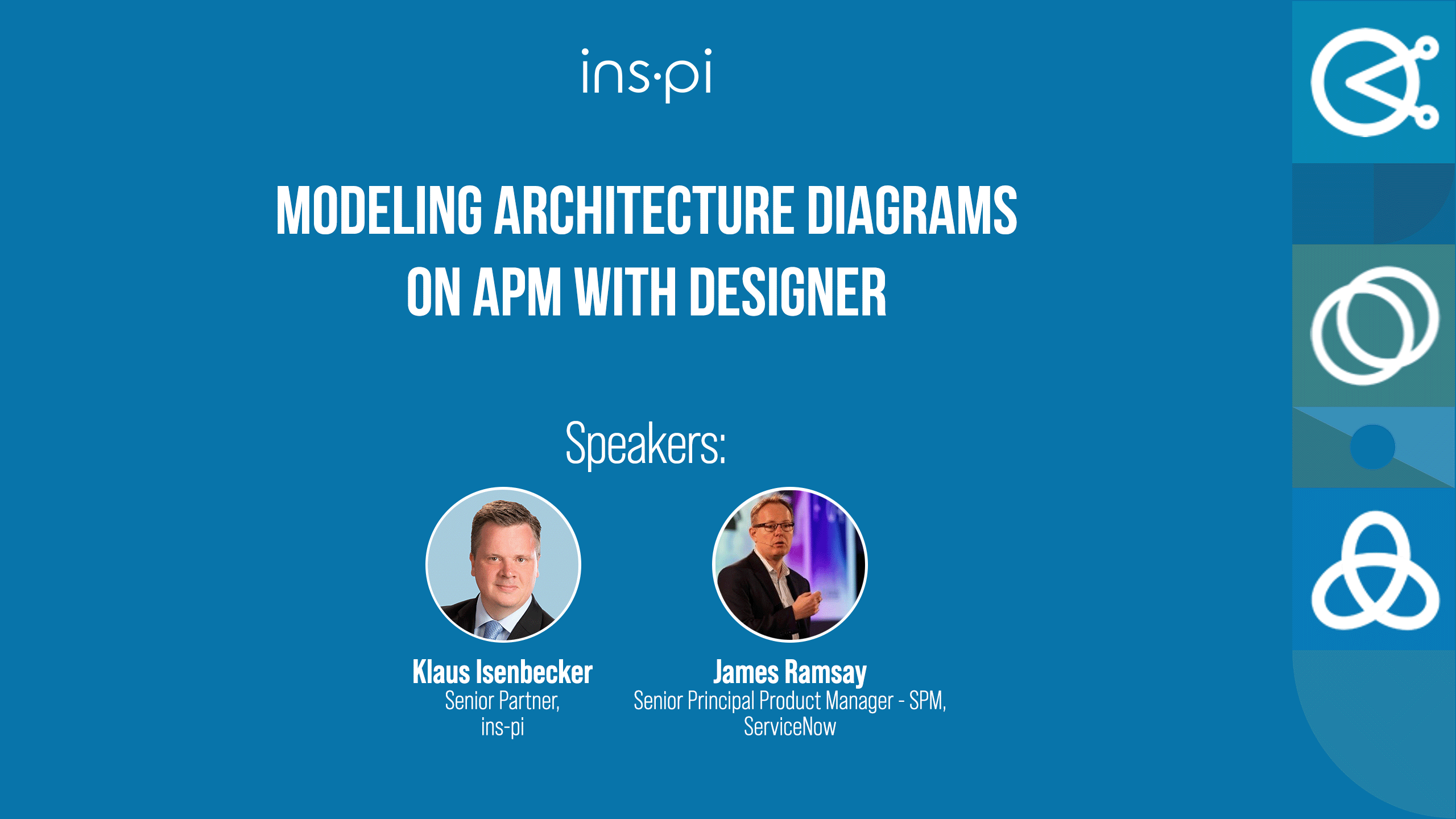 Webinar — Modeling Architecture Diagrams on APM with Designer | ins-pi Webinar — Modeling Architecture Diagrams on APM with Designer | ins-pi